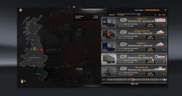 UK Map (Standalone – 1.8.2.5) [UKTS 2] - ETS2planet.com