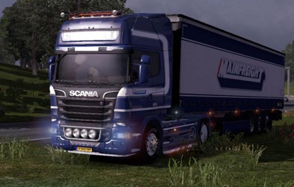 Mainfreight SKIN – Scania Streamline & Trailer - ETS2planet.com