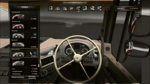 DAF XF White 4 Spoke Steering Wheel - ETS2planet.com