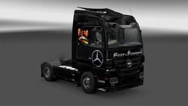 Fast And Furious – skin Mercedes - ETS2planet.com