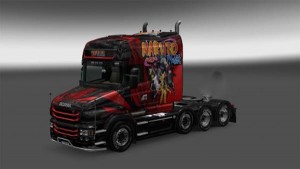 Scania T Naruto Skin - ETS2planet.com
