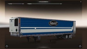 Blue Peterbilt trailer - ETS2planet.com
