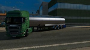 Chrome Trailer Tank - ETS2planet.com